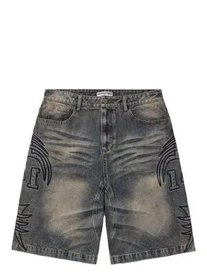 VALE FOREVER Armor Denim Jorts - Blue