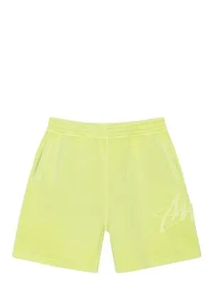 StÜssy Fleece Tonal Appliqué Short - Green