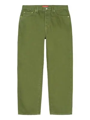 Supreme Baggy Fit Jeans - Green