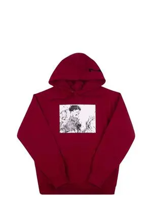 Supreme Akira Arm Hooded Sweatshirt - Red