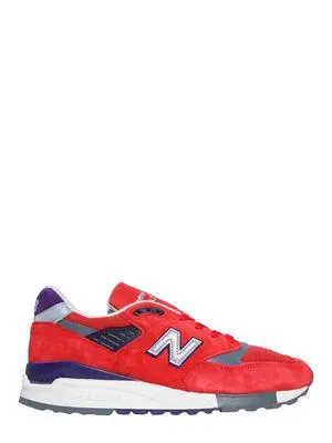 NEW BALANCE J. Crew X New Balance 998 Made In USA Sneakers Red