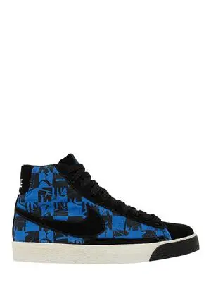Nike Stussy X Neighborhood X Blazer High Premium Ts Sneakers - Blue