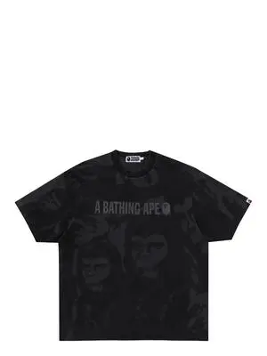 A BATHING APE Relaxed Fit Tee - Black