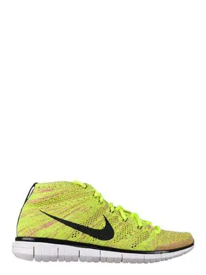 Nike Free Flyknit Chukka - Yellow