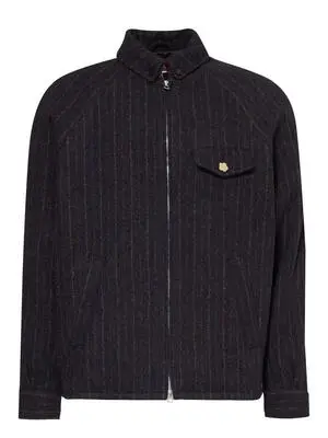 KENZO Striped Wool Blouson