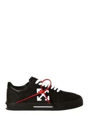 Off-White Low Vulcanized Sneakers - Black