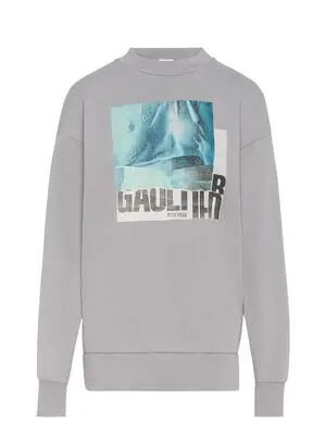 Jean Paul Gaultier Printed Crewneck - Grey