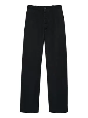 THE ELDER STATESMAN Workwear Norm Pant - Black