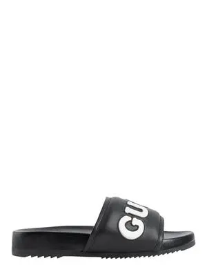 Gucci Jumbo Logo Slide - Black