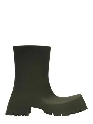 Balenciaga Trooper Rubber Boot - Green