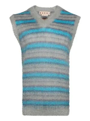 Marni Striped Sweater Vest - Multicolor