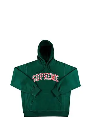 Supreme Hearts Arc Hooded Sweatshirt - Green