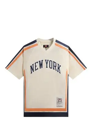 Kith For The New York Knicks Mesh Leon Top - Cream