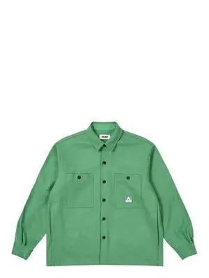 PALACE Wool Shirt Jacket - Green