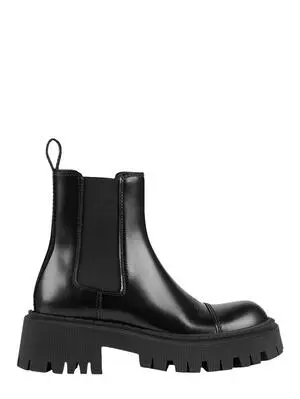 Balenciaga Tractor 20mm Boot - Black
