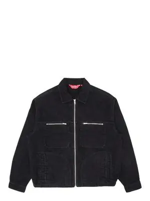Supreme Moleskin Work Jacket - Black