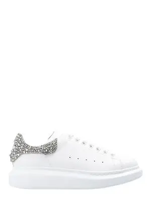 ALEXANDER MCQUEEN Alexander McQueen Oversized Crystal-Embellished Sneakers