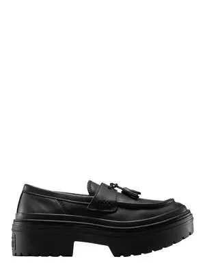 CONVERSE Chuck Taylor All Star Lugged Heel Loafer Platform Low - Black