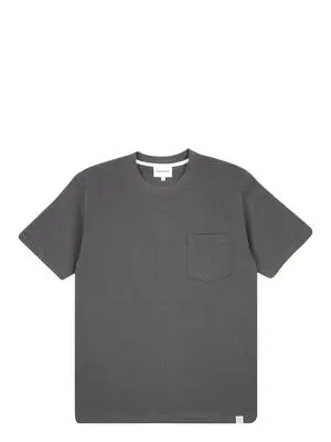Norse Projects Johannes Pocket Short-sleeve Tee - Grey