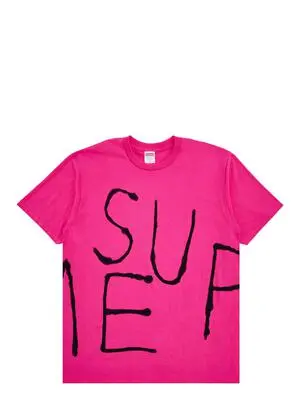 Supreme Painted Tee - Pink