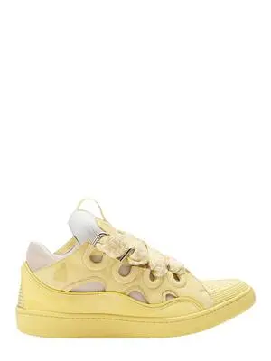LANVIN Curb Sneakers Yellow
