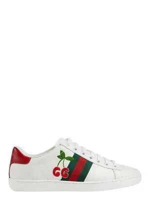 Gucci Ace Gg 'cherry - White