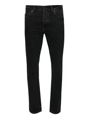 Saint Laurent Slim Fit Straight Pants - Blue