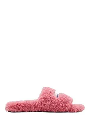 Balenciaga Furry Slides - Pink