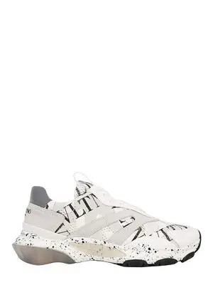 Valentino Garavani Garavani Bounce Camo Sneakers - White