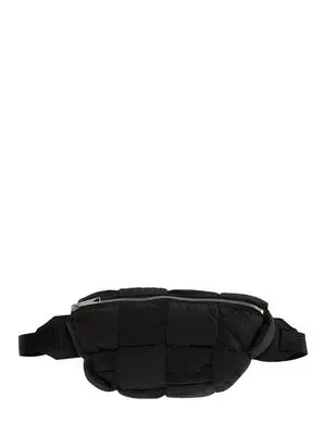 Bottega Veneta Cassette Fanny Pack - Black