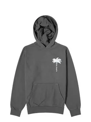 Palm Angels Hooded Sweatshirt - Grey