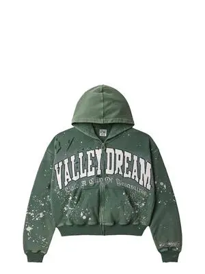VALE FOREVER Paint Zip Up Hoodie