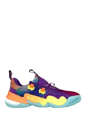 Adidas Trae Young 1 Signature Series Tie-dye Sneakers - Purple