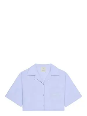 Givenchy Cropped Pyjama Shirt - Blue
