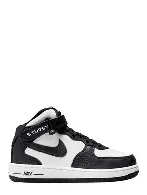 Nike Stussy X Air Force 1 Mid Ps Sneakers - Black