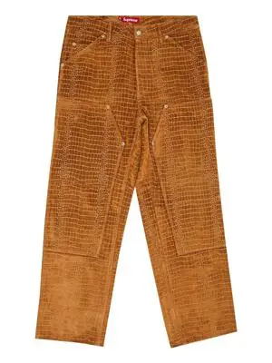SUPREME Suede Double Knee Painter Pant