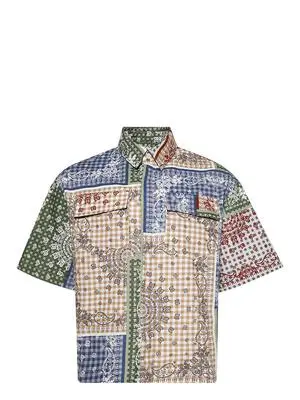 Rhude Bandana Boxy Work Shirt - Multicolor