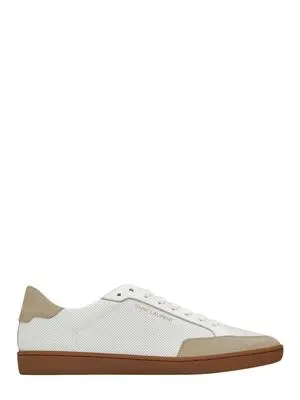 Saint Laurent Court Classic Sl-10 Low Sneakers - White
