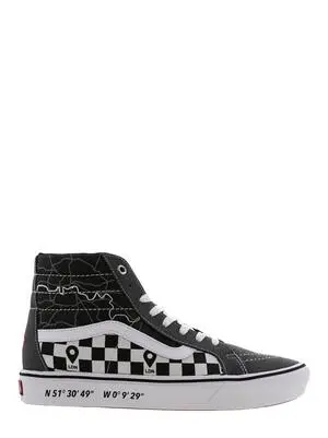 VANS Sk8-hi Comfycush 'city Maps Of London' Sneakers - Black