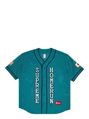 Supreme X Homerun Baseball Jersey - Teal