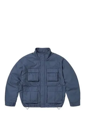 Supreme X Aphex Twin Alpha Industries Cargo Jacket - Blue
