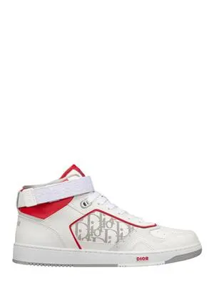 Dior B27 High Top Sneakers - White