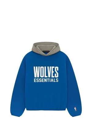 Fear Of God X Nba Minnesota Timberwolves Hoodie - Blue