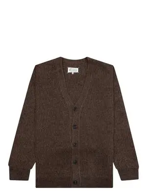 MAISON MARGIELA Long-sleeve Button-up Cardigan - Tan