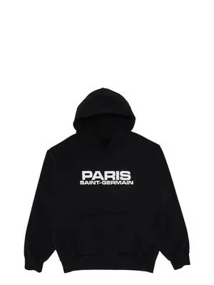 PARIS SAINT-GERMAIN Exclusive Block Logo Hoodie - Black