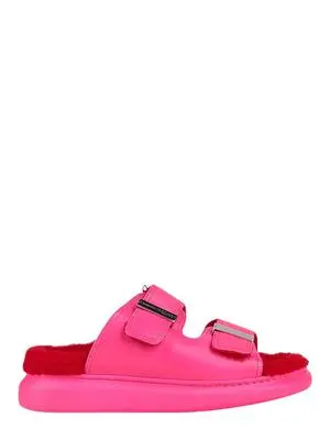 Alexander McQueen Oversized Hybrid Slide - Pink