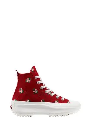 CONVERSE Run Star Hike Platform High Top Sneakers - Red