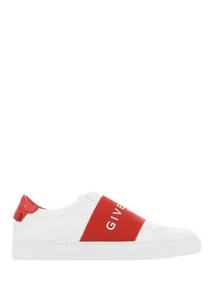 Givenchy Urban Street Logo Strap Sneakers - White