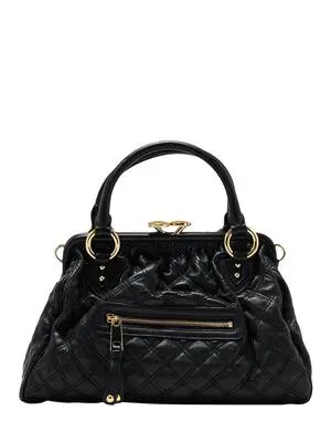 MARC JACOBS Re-Edition Quilted Leather Stam Bag