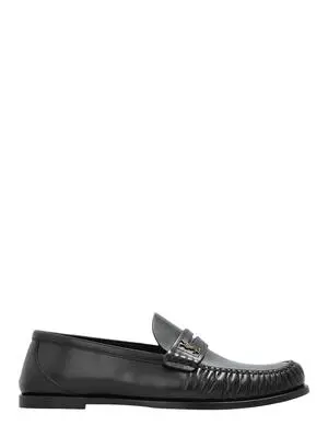 Saint Laurent Le Loafer Penny Slippers - Black
